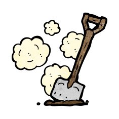 Cartoon spade N10 free image download