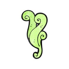 Cartoon magic smoke swirl N5 free image download