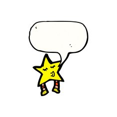 Singing star cartoon N3 free image download