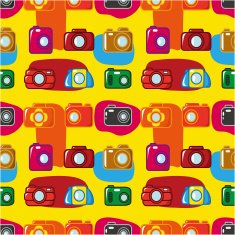 Seamless camera pattern N2 free image download
