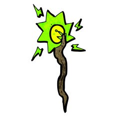 Cartoon Magic Staff N6 free image download