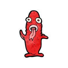 Cartoon ugly fish N2 free image download