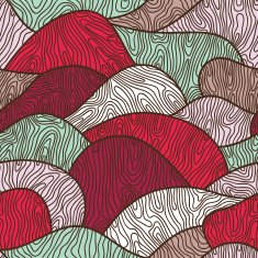 Doodle waves pattern free image download