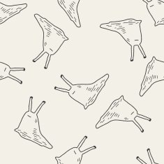 Slug doodle seamless pattern background N2 free image download