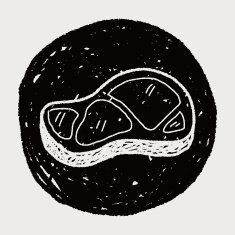 Meat doodle N26 free image download