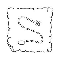 Vector doodle vintage map free image download