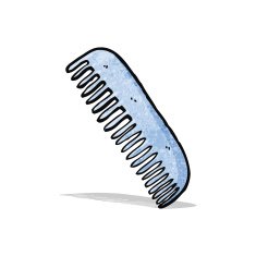 Cartoon comb N4 free image download