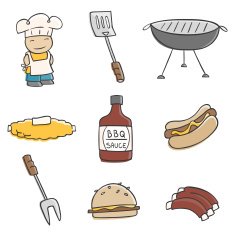 Cute BBQ free image download