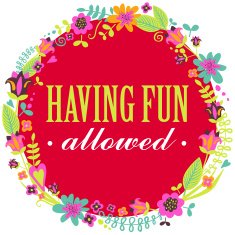 Vector poster - having fun allowed free image download