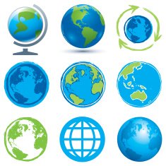 Globe collection free image download
