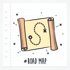 Doodle Vintage Map Icon free image download