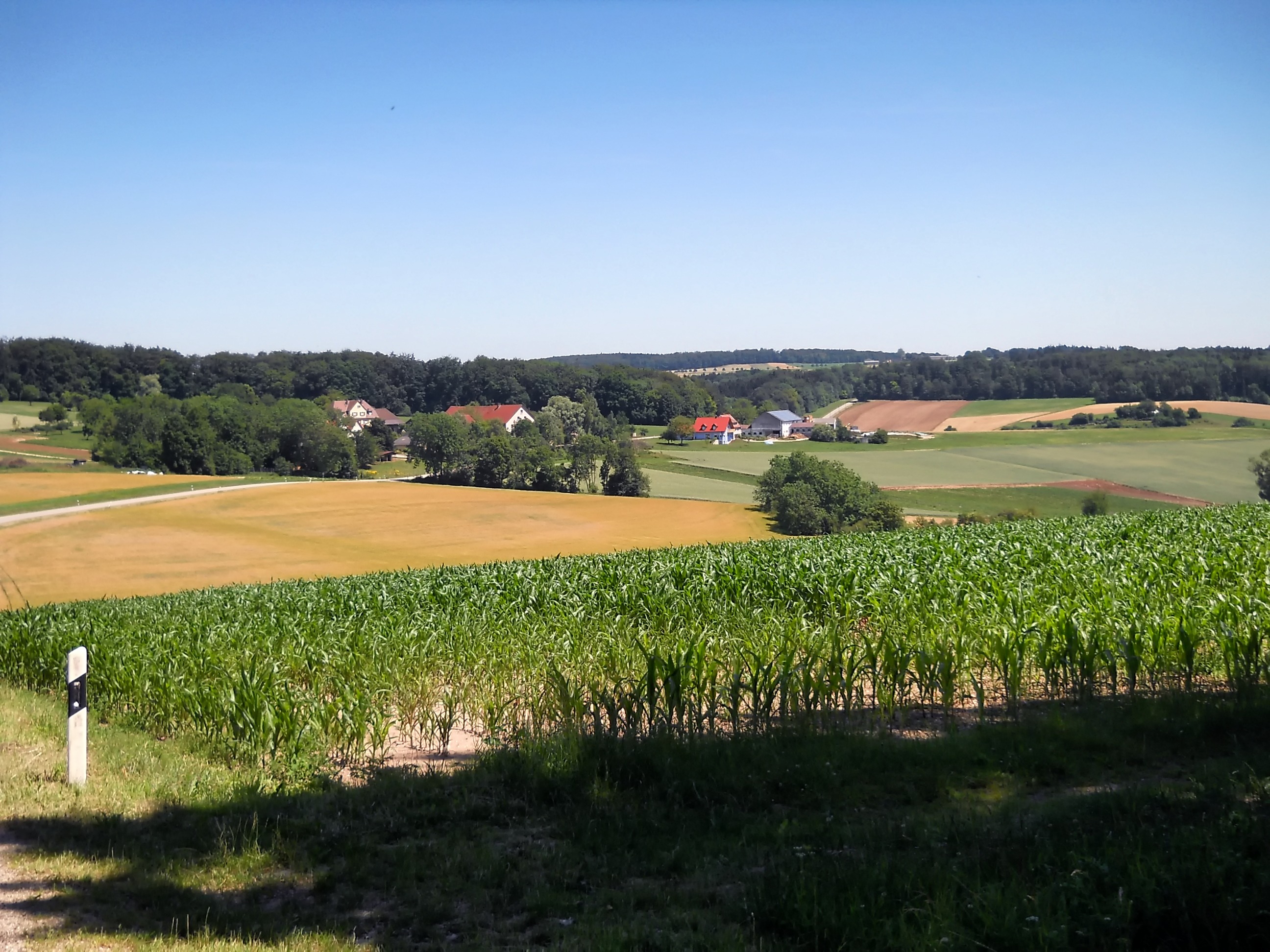 Rural farm in Bavaria free image download