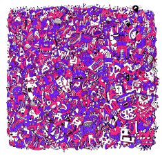 Square doodles free image download