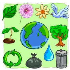 Environment collection in colour free image download