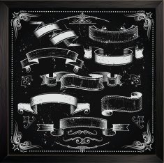 Chalkboard Banners N3 free image download