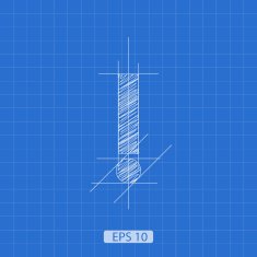 The exclamation point letter architectural plan free image download