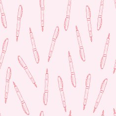 Seamless red pens free image download