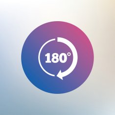 Angle 180 degrees sign icon Geometry math symbol N2 free image download