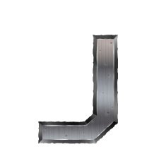3d metal letter J free image download