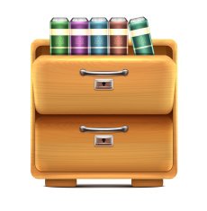 Drawer with Books free image download