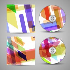 Vector cd cover set for your design N6 free image download