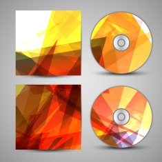 Vector cd cover set for your design N16 free image download