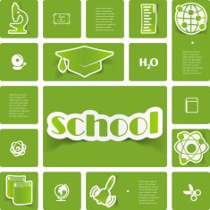 Education sticker infographic N219 free image download