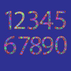 Set numbers N2 free image download