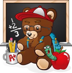 Teddy Bear Student N2 free image download