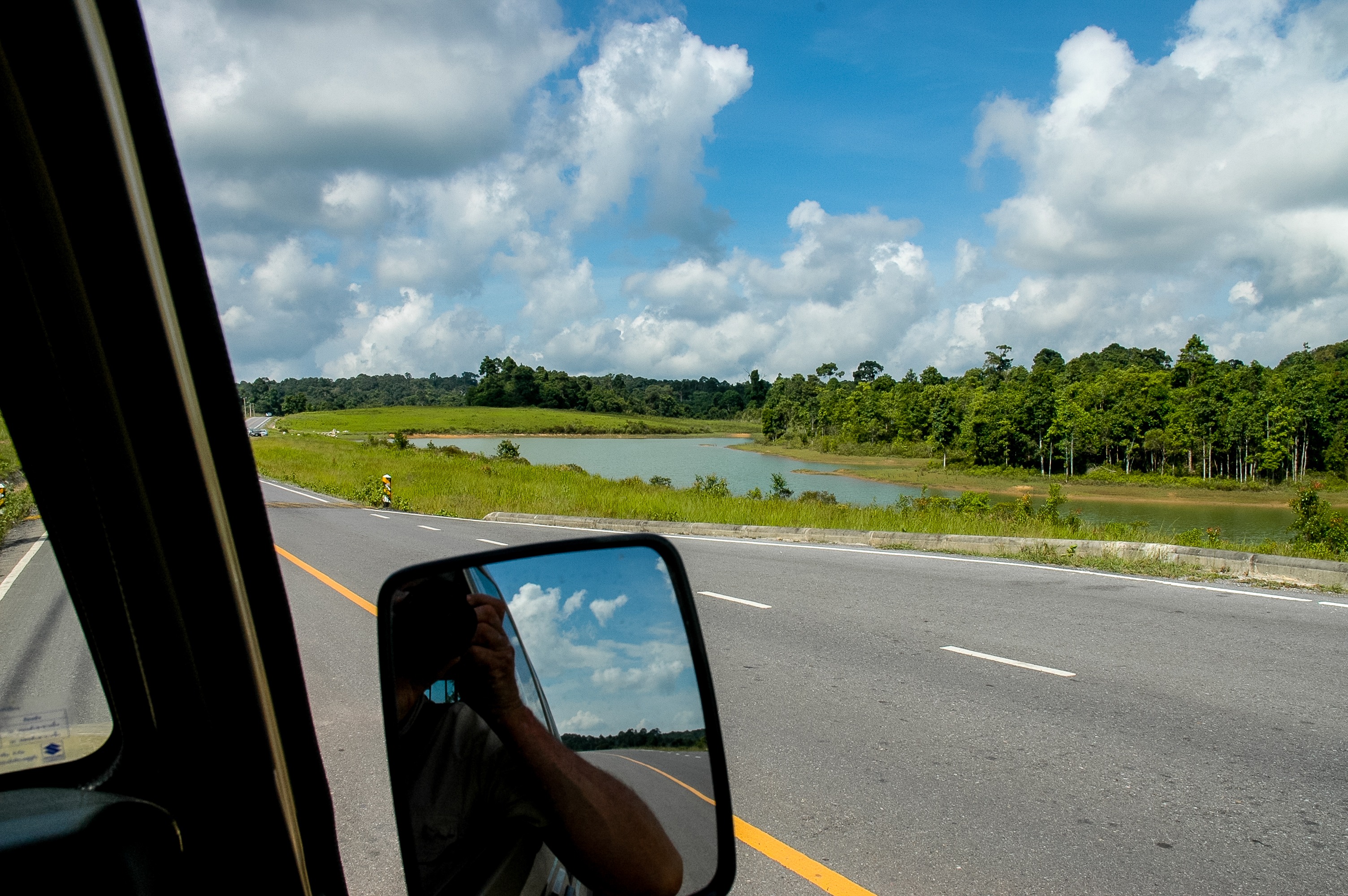 Travelling by car far from home free image download