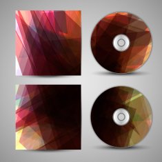 Vector cd cover set for your design N74 free image download