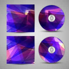Vector cd cover set for your design N76 free image download