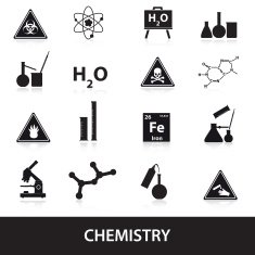 Chemistry icons set eps10 free image download