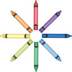 Crayon Circle free image download