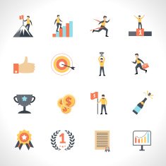 Success Icons Set N2 free image download