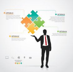 Business infographic N106 free image download