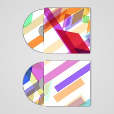Vector cd cover set for your design N101 free image download