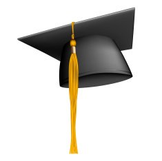 Mortar Board Graduation Cap free image download
