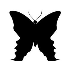 Butterfly talking heads free image download