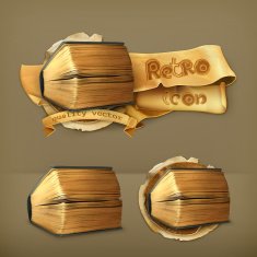 Ancient book icon free image download