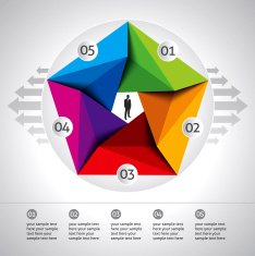 Colorful business background free image download