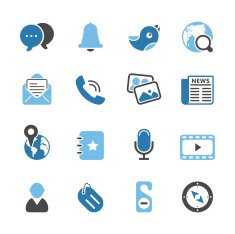 Social Media - Simple Icons N3 free image download