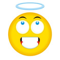 Single Emoticon (Innocent) free image download