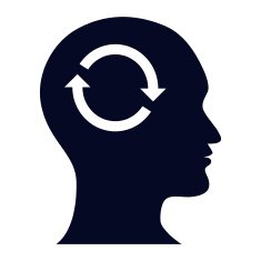 Human head silhouette loading - VECTOR N2 free image download