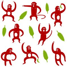 Angry Monkeys free image download