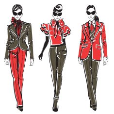 Three elegant women N20 free image download