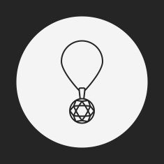 Necklace line icon N20 free image download