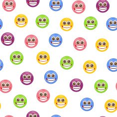 Seamless smiles pattern N2 free image download