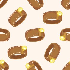 Pet dog chains cartoon seamless pattern background free image download