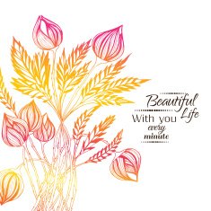 Floral ornate pattern N14 free image download